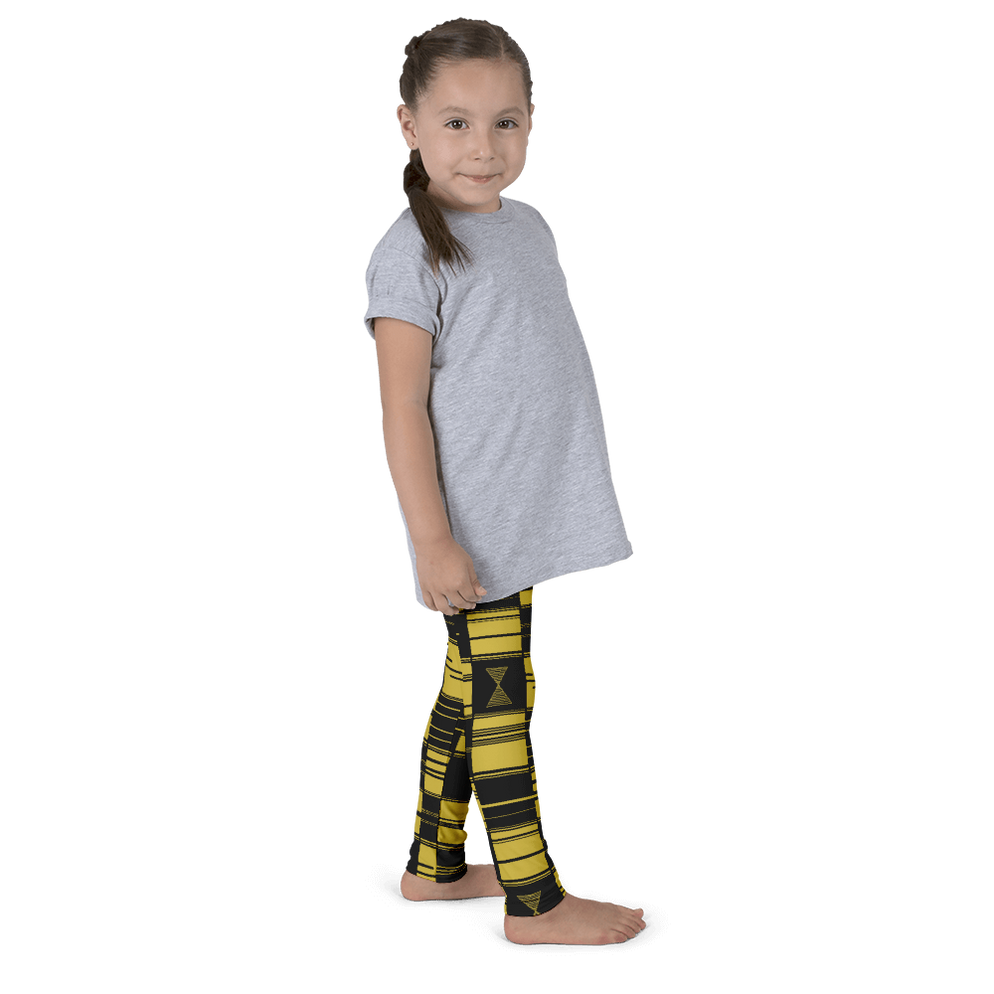 African Kente Pattern Leggings — Star Showroom